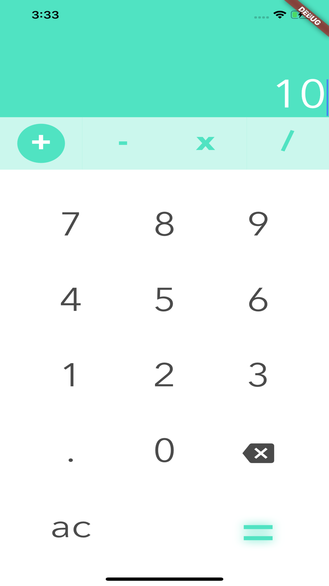 Flutter Calculator
